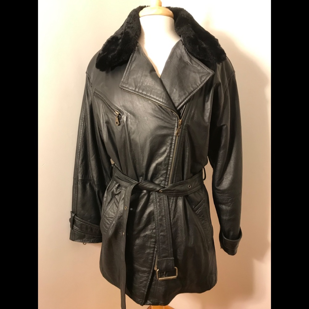 Avanti Vintage Womens Leather Jacket - Gem